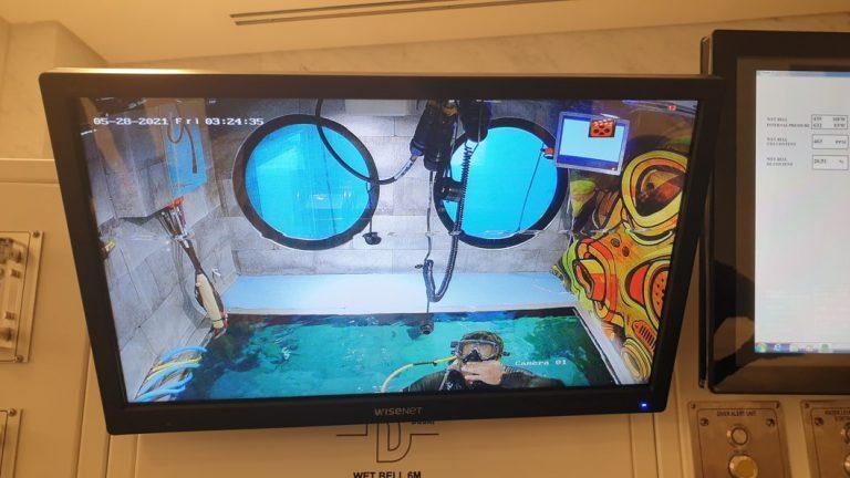 Two Wet bell systems designed, manufactured and installed at Deep Dive ...