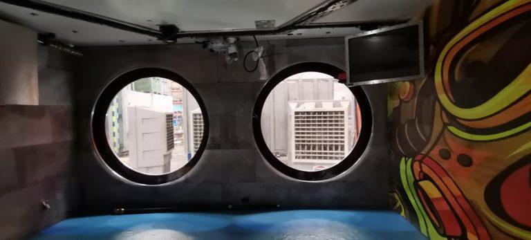 Two Wet bell systems designed, manufactured and installed at Deep Dive ...