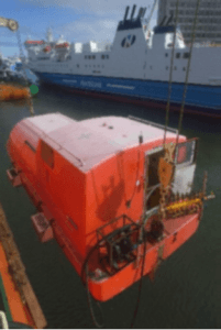 Proof load test completed on 250t crane and lifeboats on dive support ...