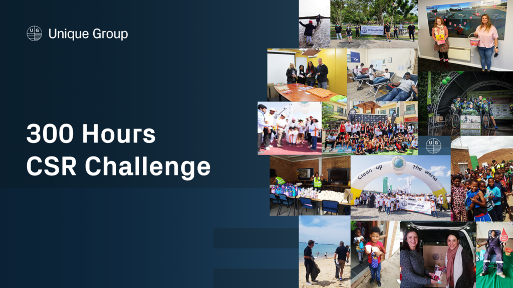 Unique Group's 300 Hours CSR Challenge