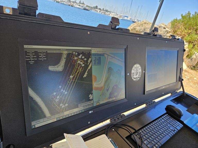 Uni-Pact USV Performs Bathymetry Survey to Acquire Data for Coastal and ...