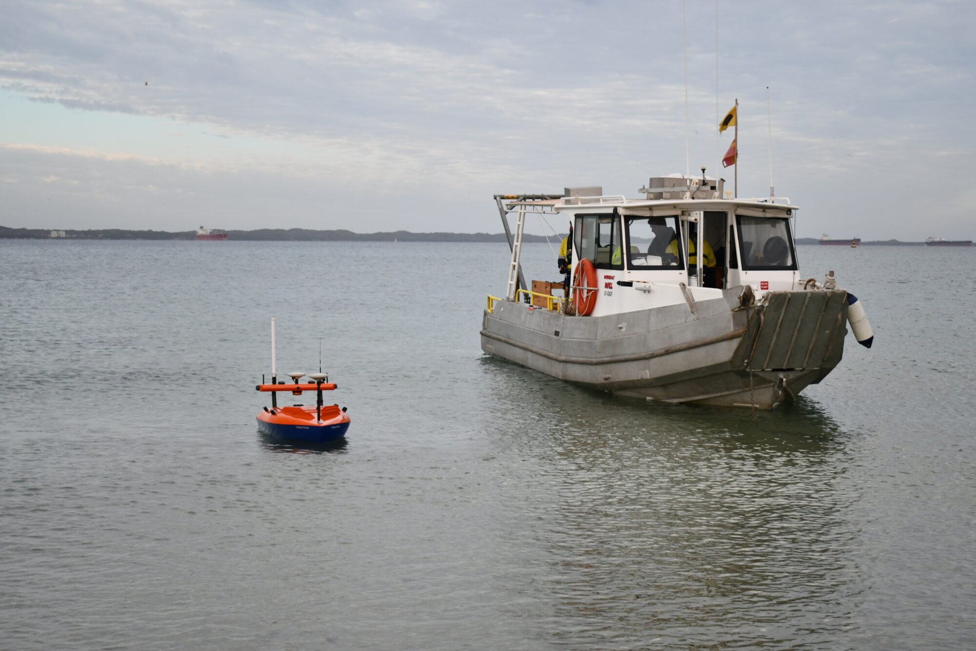 Uni-Mini USV Completes Shallow-Water Hydrographic Multibeam Survey in ...