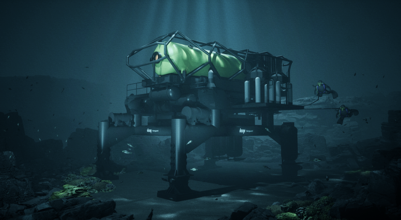 DEEP Partners with Unique Group for Subsea Human Habitat